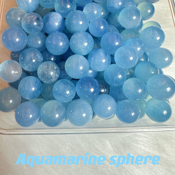 Aquamarine Sphere – Caroline jewelry&designs